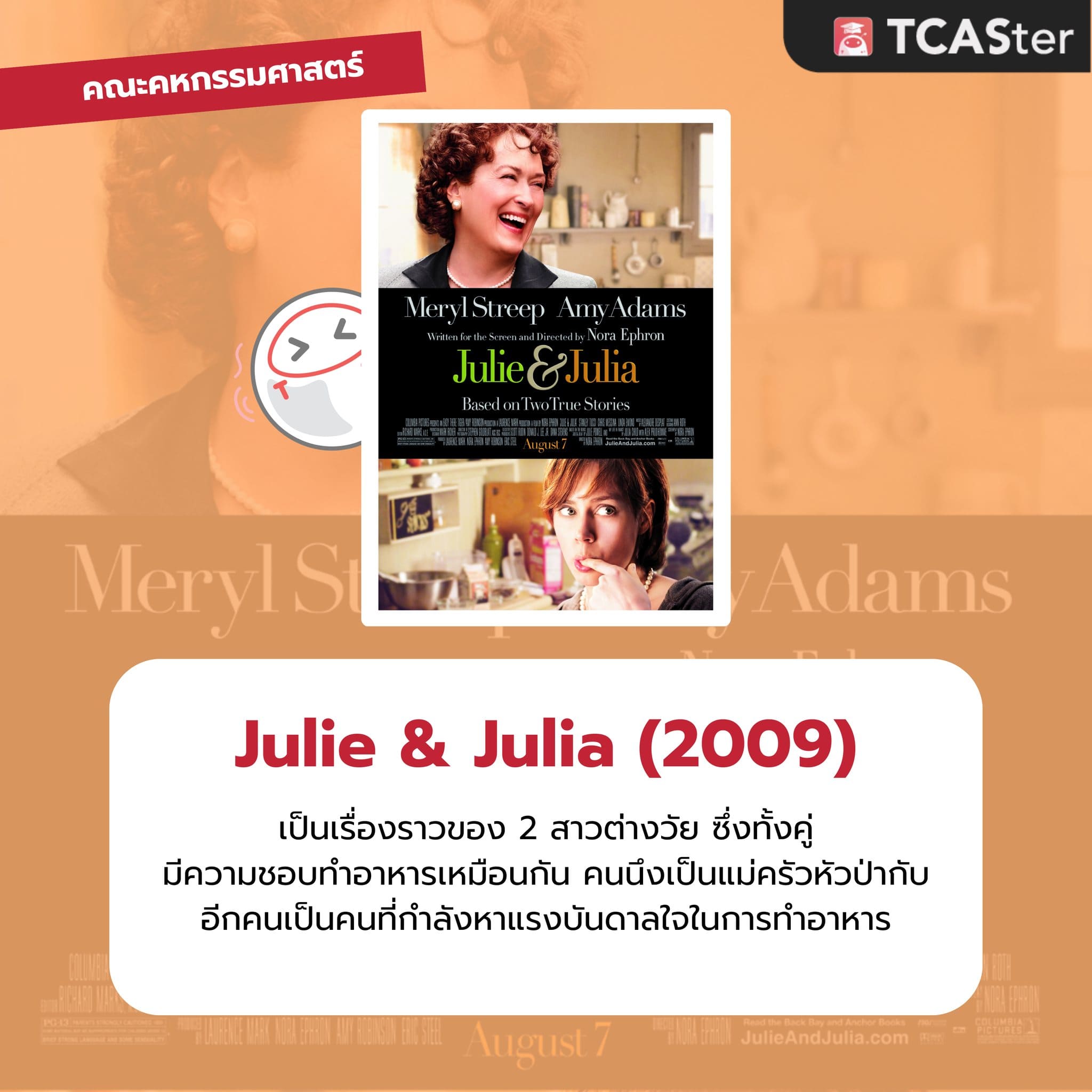 แนะนำ 5 หนังสร้างแรงบันดาลใจคณะคหกรรมศาสตร์ - TCASter